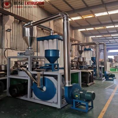 China 500kg/H High Speed Rotor Chamber Pvc Pulverizer Machine for sale