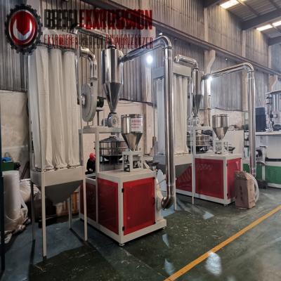 China LDPE LLDPE Rotomoulding Plastic Pulverizer With SKD-11 Disc Blades for sale