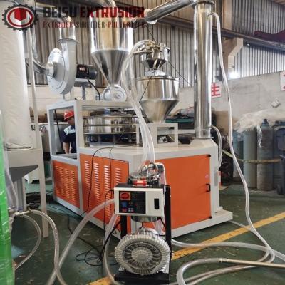 China High Speed MF-600 HDPE SPC Pulverizer Grinding Machine With Air Cold Chiller for sale