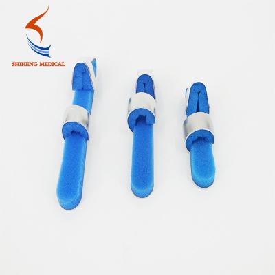 China New type aluminium alloy white and blue finger splint  manufacturer for sale