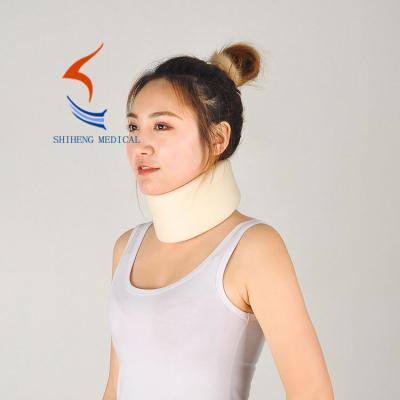 China Leading quality foam S-XL size neck collar soft elastic neck supporter for sale for sale