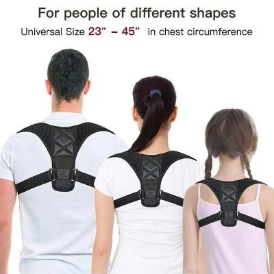 China Hot selling posture corrector men women adjustable brace posture corrector for sale