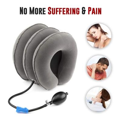 China Breathable cervical support collar universal size cervical traction for sale