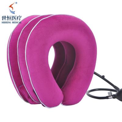 China Amazon eBay hot sale Cervical Neck Traction Device Inflatable and Adjustable Neck Support for sale