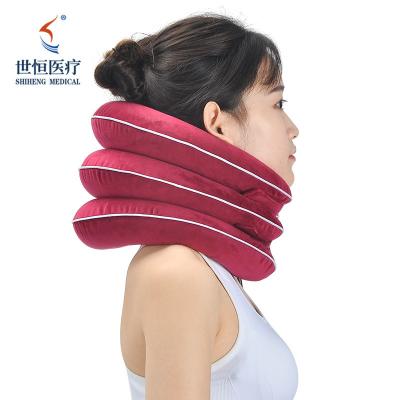 China medical New adjustment inflatable cervical neck traction device for neck pain for sale