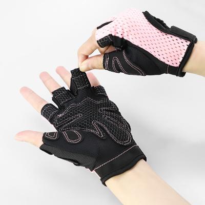 China Customized Logo Available Workout Fitness weight lifting Gym Gloves for sale