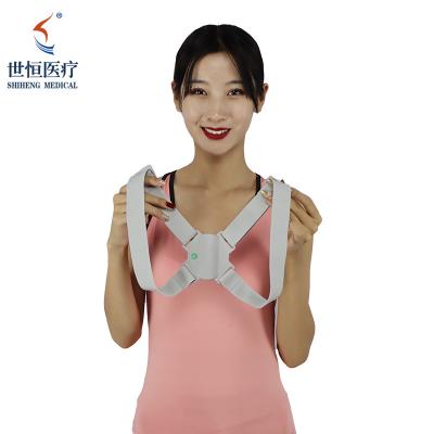 China ZRWM38 Strapless clavicle back brace with intelligent app and training plan back posture trainer and corrector for sale