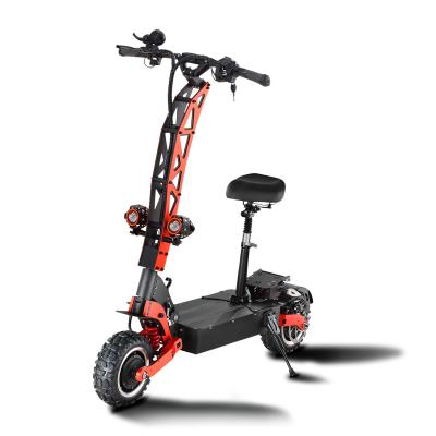 China Leading Design Scooter Max Speed 85KM/H 60V 28/33/38AH 5600W Motor Electric Scooter for sale