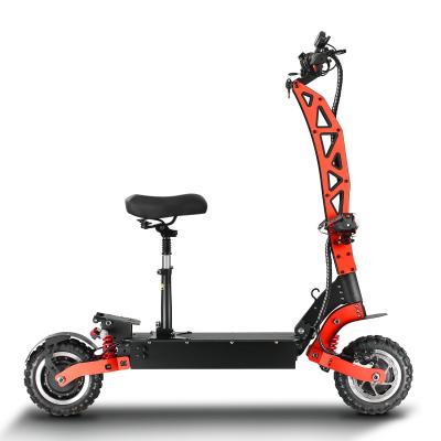 China 60V 28/33/38AH Battery 5600W Motor Scooter Max Speed 85KM/H Electric Scooter for Adults for sale