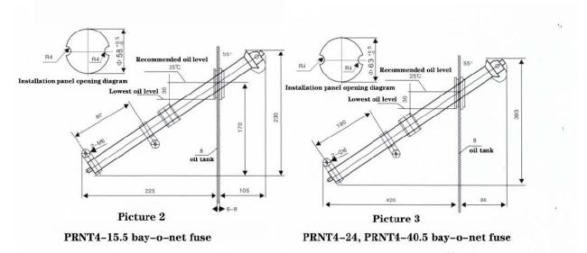Bay-O-Net Tap Changer Switch Fuse for Oil Transformer Xrnt4-15.5/40