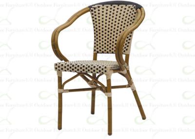 China Outdoor Dining Chairs Hot Resin Wicker Chair Commercial Restaurant Seating for sale