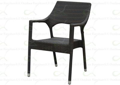 China Outdoor Dining Chairs Outside Rattan Furniture Resin Wicker Chairs for sale