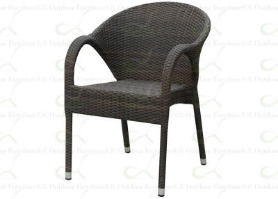 China Outdoor  Dining Chairs Resin Wicker Furniture Restaurant and Cafe Chair for sale