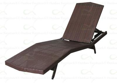 China Outdoor Chaise Lounges Patio Outdoor Chaise Lounge Chairs Resin Wicker Furniture for sale