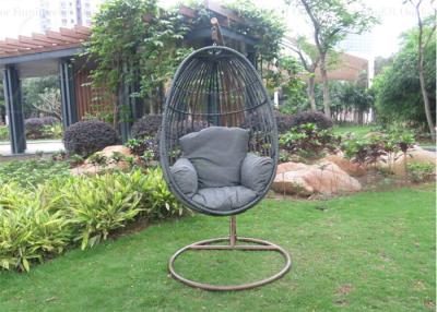 China Outdoor Hanging Chairs Rattan Hanging Egg Chair Wicker Garden Chair for sale