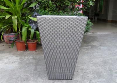 China Rattan Flower Pots Wicker Planter Indoor Outdoor Home Garden Decoration for sale