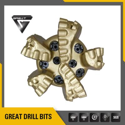 China 8-1/2 inch  Directional Steel Body PDC Bit  for oil drilling S323 ,  oil exploration drilling bit  GSD1635T for sale