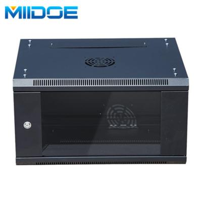 China Miidoe 6u Wall Mounted Cabinet Rackmount Enclosure for Network Equipments for sale