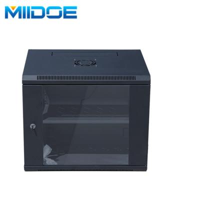 China Miidoe 19 inch rack server rack 9U wall mount cabinets network cabinet OEM for sale