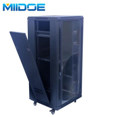 China Miidoe hot sale 19 inch ddf network rack 27u server rack cabinet for sale