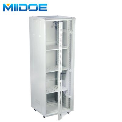 China Miidoe OEM 2m height computer cabinet high quality 42u server rack cabinet white for sale