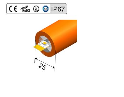 Cina Flessione al neon flessibile IP67 6000k impermeabile di RGB LED di 360 gradi in vendita