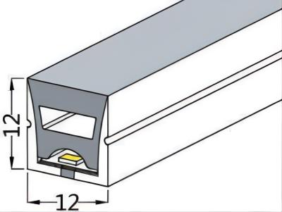 Cina Metropolitana flessibile 12×12mm del silicone del LED per il ODM dell'OEM al neon delle luci del LED in vendita
