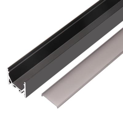 Cina Profilo LED a montaggio superficiale per interni moderno 25mmx25mm per diffusore di luce a LED in vendita