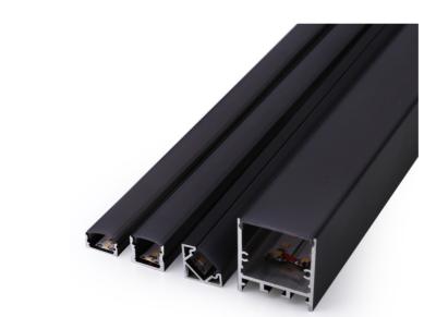 Cina Profilo LED a montaggio superficiale per interni moderno 25mmx25mm per diffusore di luce a LED in vendita