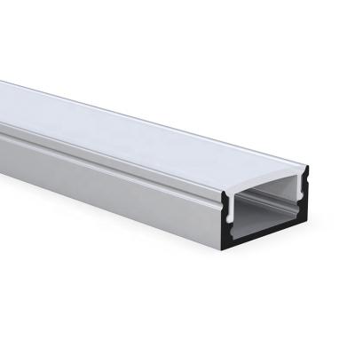 Cina profilo montato di superficie 3m di 1m 2m LED per colore d'argento principale delle strisce in vendita