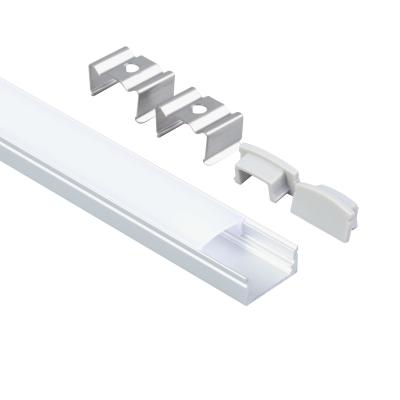 Cina Copertura per PC decorativa per la casa con profilo in alluminio con striscia luminosa a led in vendita