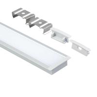 China Linear Light Surface Mounted Led Aluminum Profile U Shape 23x10mm for sale