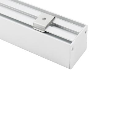 Cina Rectangular U Shape Strip Light Office Lighting Suspended Led Profile Aluminium in vendita