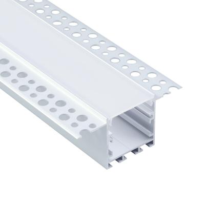 Cina l'ampia copertura lattea principale messa del PC di Manica di alluminio di profilo di 74mm ha condotto la luce lineare in vendita