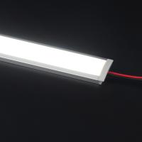 China PC Diffuser Cover LED Plaster Profile , U Channel LED Aluminum Profile for sale