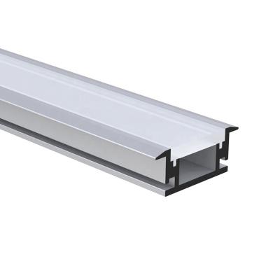 Cina Profili LED da incasso a forma di U Verniciatura anodizzata a canale per illuminazione a pavimento in vendita