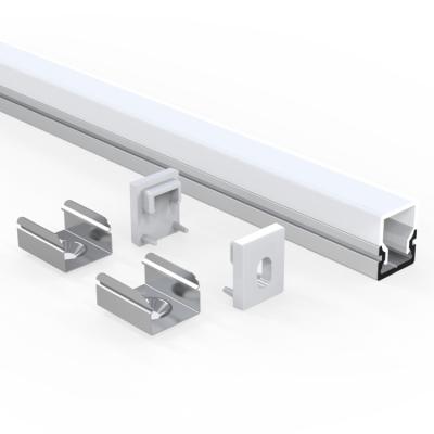 Cina Profilo montato di superficie della lega di alluminio 6063 LED con il piegamento dell'elaborazione di Decoiling in vendita