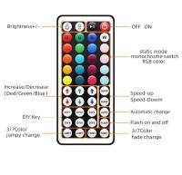 China DC 12V Smart LED Strip Lights 5050 Waterproof Remote Control for sale