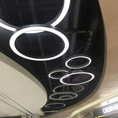 Cina Profilo circolare di montaggio di superficie LED, OEM di alluminio flessibile di profili di Manica in vendita