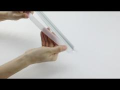 Wardrobe Recessed LED Profiles U Shape Heat Sink Led Aluminum Extrusion