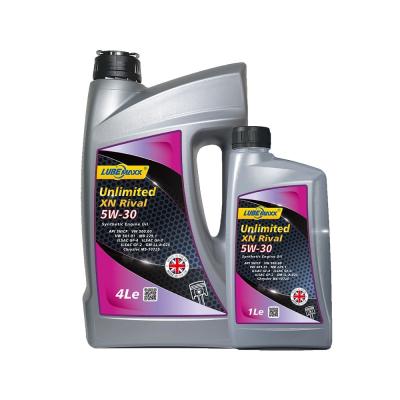 Китай Неограниченный XN Rival 5W-40 Автомобильные моторные масла Синтетический антипенообразователь продается