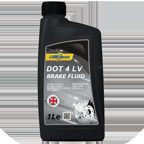 Quality Lubemaxx DOT 4 LV Brake Fluid for Hydraulic Brake and Clutch Systems for sale
