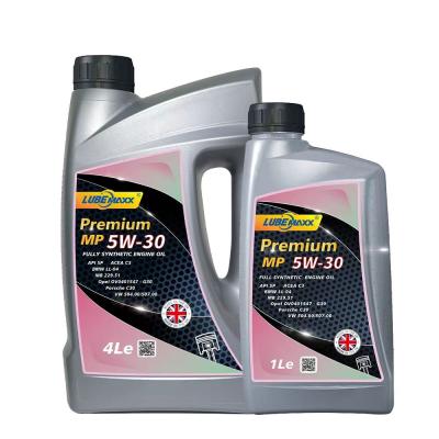 China Passenger Car Engine Oil MP 5W-30 Meeting API SP ACEA C3 and VW 50400 50700 Specifications for Protection and Extended Engine Life for sale