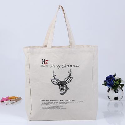 Китай 2017 Promotional Custom Printed Eco 100% Canvas White Recycle Cotton Bag Tote Bag With Logo продается