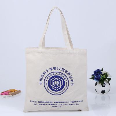 Китай Factory supply high quality 12oz cotton canvas tote bag with printed logo продается