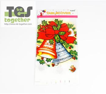 Китай New Christmas disposable PVC tablecloth，with different Cartoon designs продается