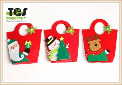 Китай Christmas apple handbag/ Felt bag /Nonwovens/Festival /gift/child продается