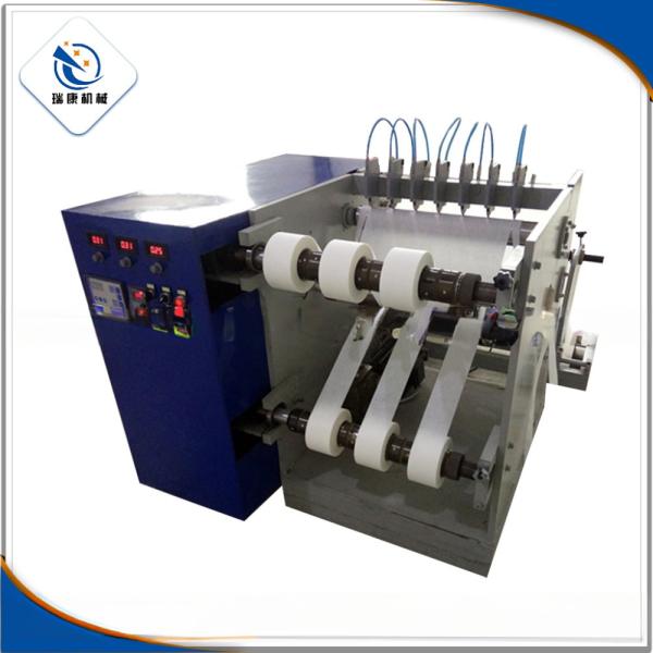 Quality Jumbo Roll Adhesive Tape Slitter For Cloth PE Non Woven Fabric Electric Driven Type for sale