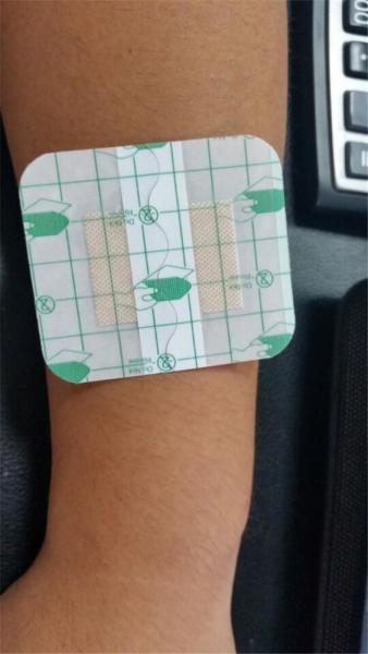 Quality PLC Control KR-QZD-II Medical Adhesive Wound Dressing Machine for PU Wound for sale