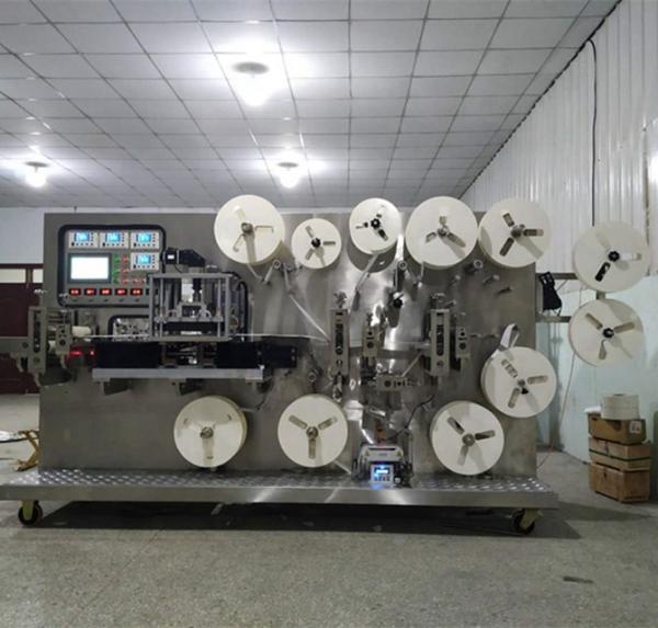 Quality KR-QZD-II Steril Wound Patch Packaging Machine for PU Non Woven Fabric Dressings 1800kg for sale